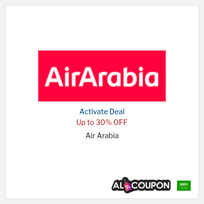 Air Arabia coupon code 2024 | For all users