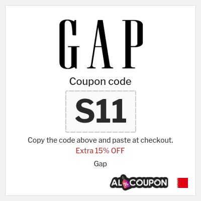 Gap coupon codes, vouchers & discounts Bahrain