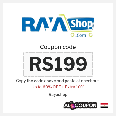 Raya Shop coupon code Egypt | Raya Online Shop Offers