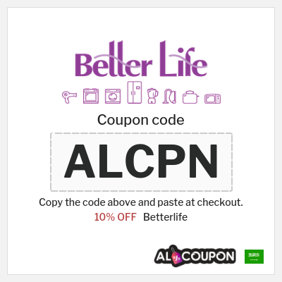 Betterlife discount code Saudi Arabia | Betterlife offers