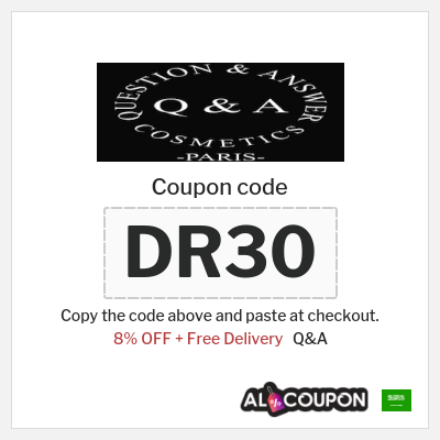 Q&A coupon code Saudi Arabia | Q&A online sale