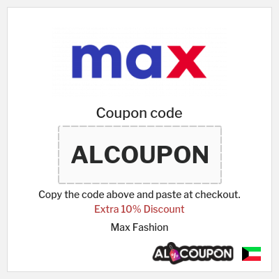 Max Fashion Kuwait Voucher Codes, Discounts & Offers